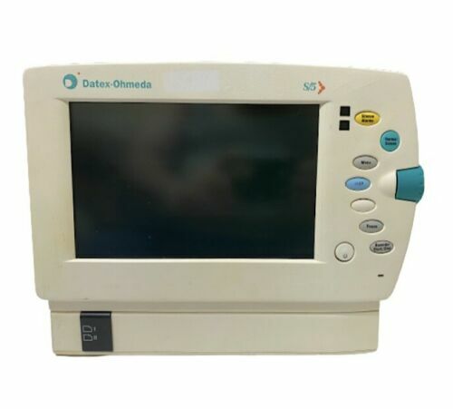 GE Datex Ohmeda S5 Compact Patient Monitor-ECG,SpO2,NIBP "Parts Only ...