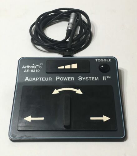 Arthrex AR-8310 Adapteur Power System II Low Profile Footswitch – Eco ...